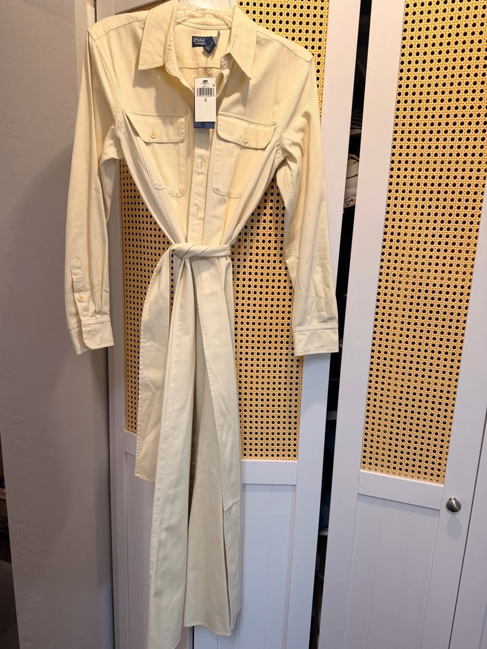 Polo Ralph Lauren | Dresses | Polo By Ralph Lauren Cream Buttonup Shirt ...